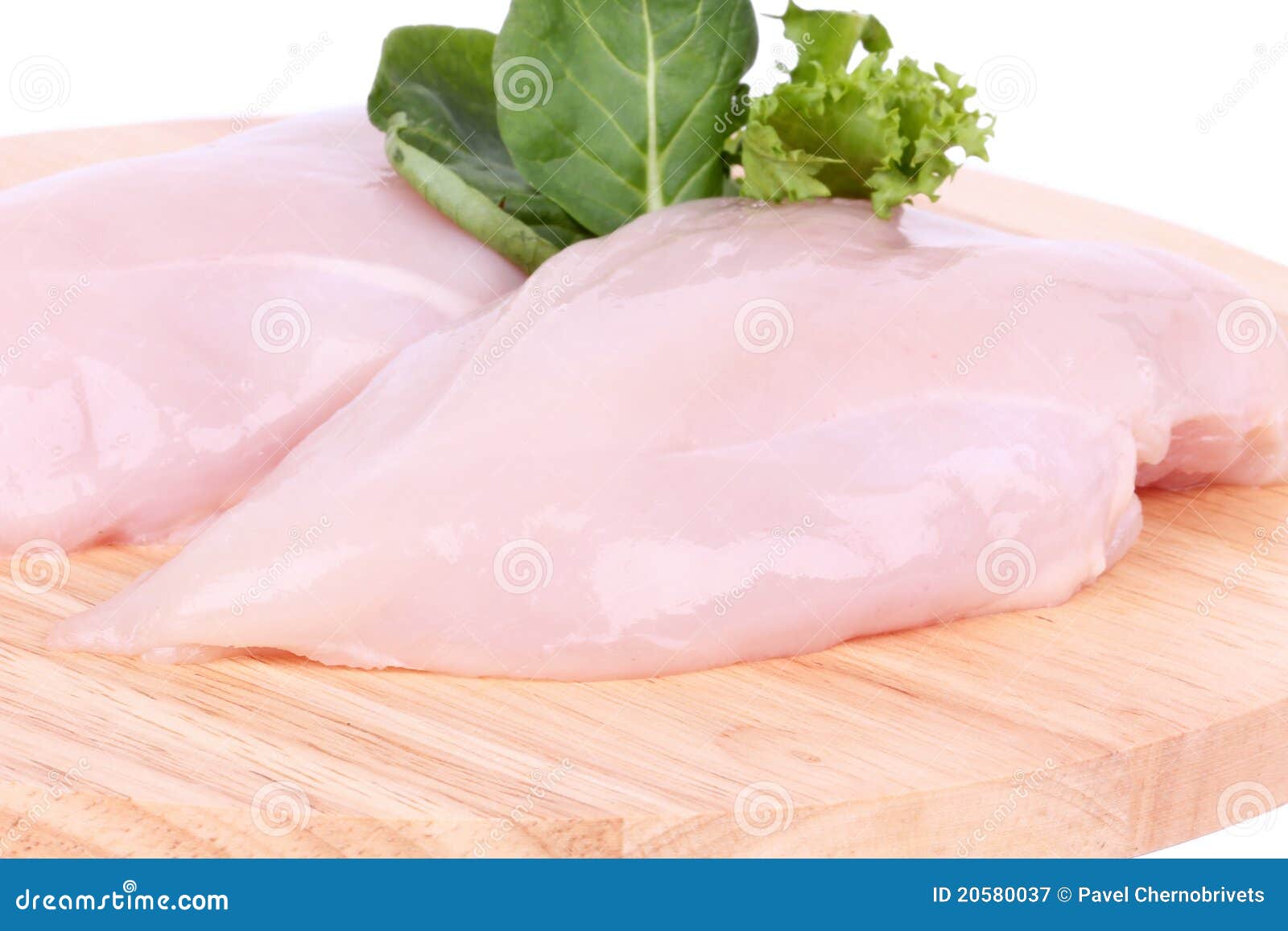 Filete Crudo Sin Procesar Del Pollo Imagen de archivo - Imagen de ...