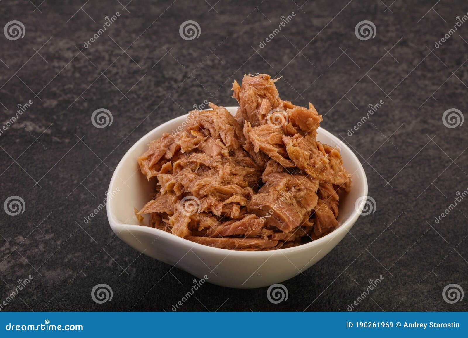 Filete De Atum Em Conserva Para Salada Imagem de Stock - Imagem de ...