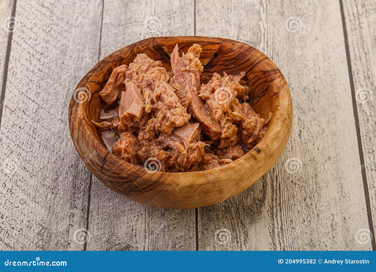 Filete De Atum Em Conserva Para Salada Foto de Stock - Imagem de macro ...
