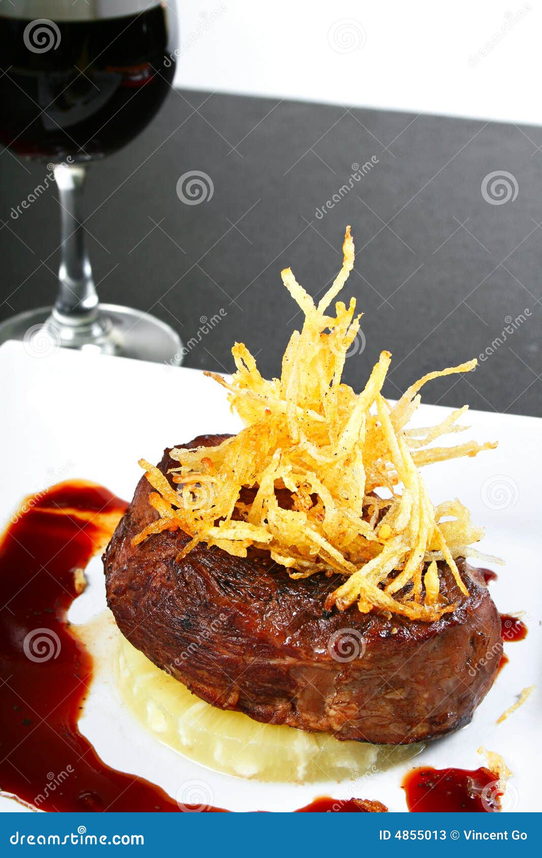 Filete De Carne De Vaca Tropical Imagen de archivo - Imagen de comer ...