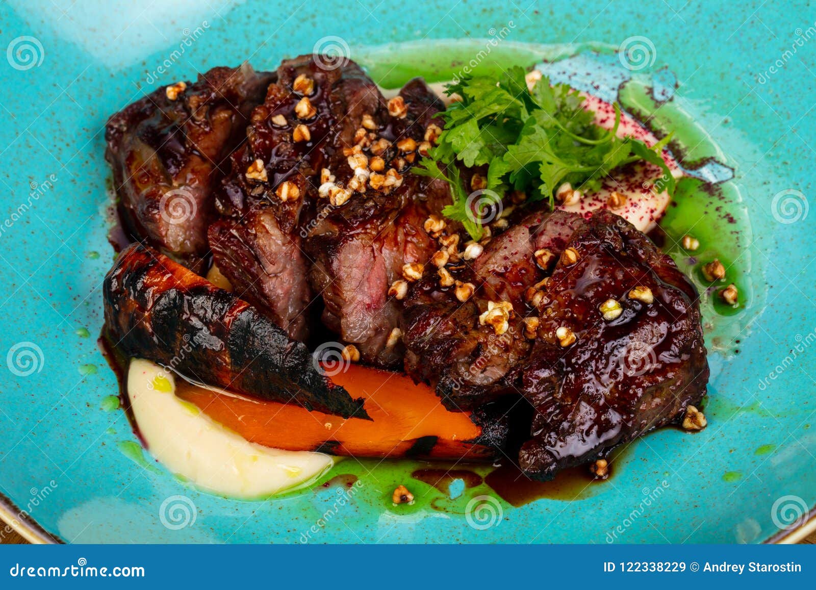 Filete De Carne De Vaca Asado a La Parilla Imagen de archivo - Imagen ...