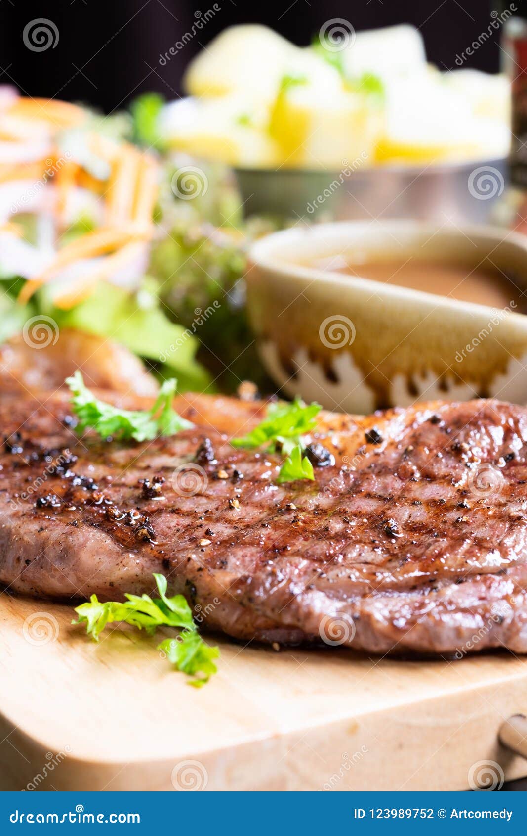 Filete De Carne De Vaca De Wagyu Kobe Foto de archivo - Imagen de ...