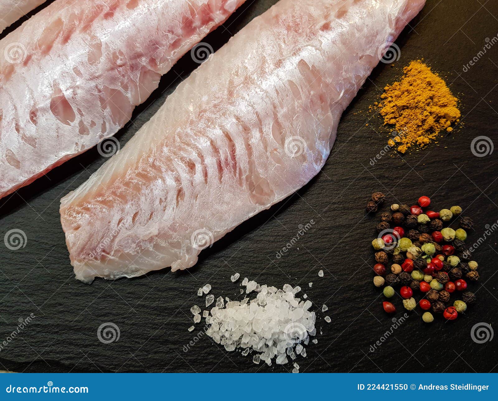 Filete de pargo rojo foto de archivo. Imagen de sano - 224421550