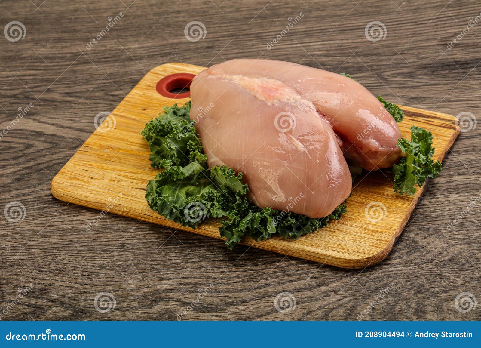 Filete De Pechuga De Pollo Sin Piel Foto de archivo - Imagen de ...