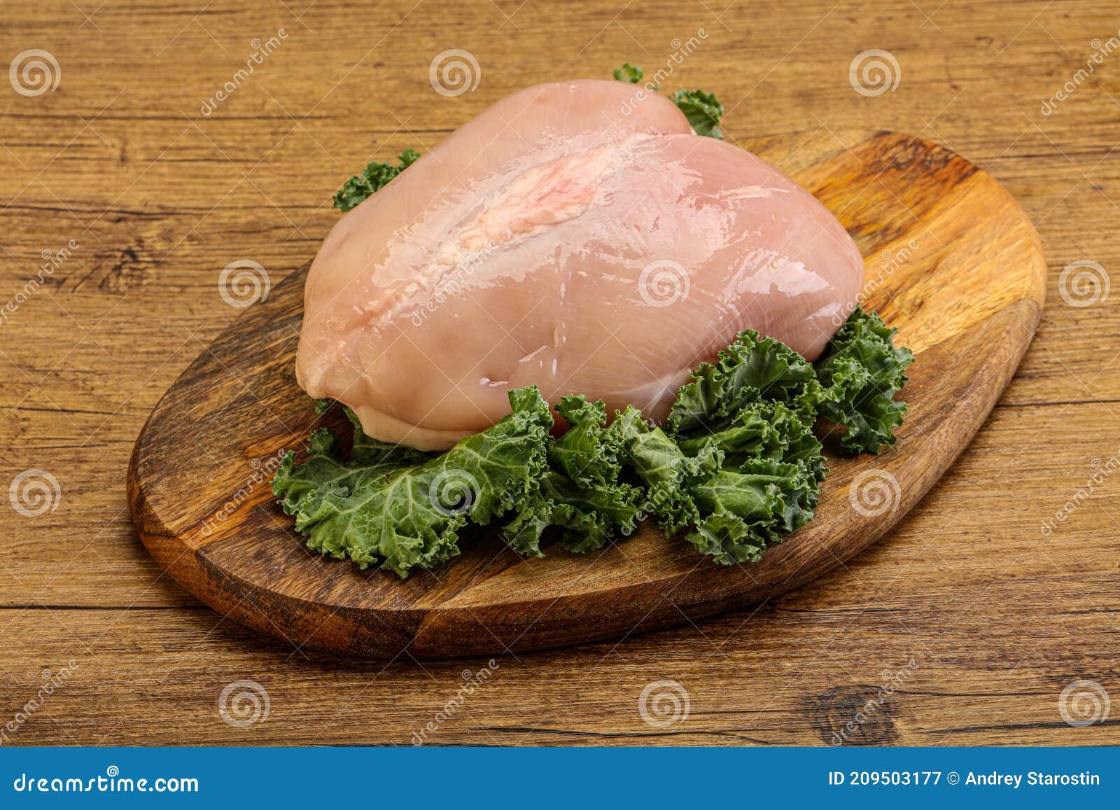 Filete De Pechuga De Pollo Sin Piel Imagen de archivo - Imagen de ...