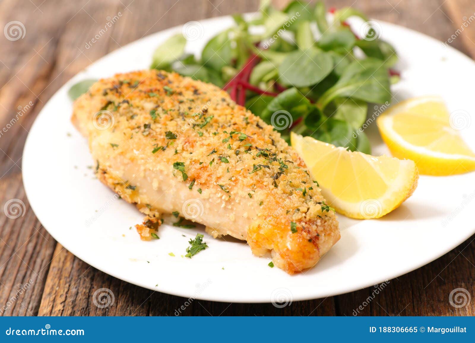 Filete de pescado frito imagen de archivo. Imagen de sano - 188306665