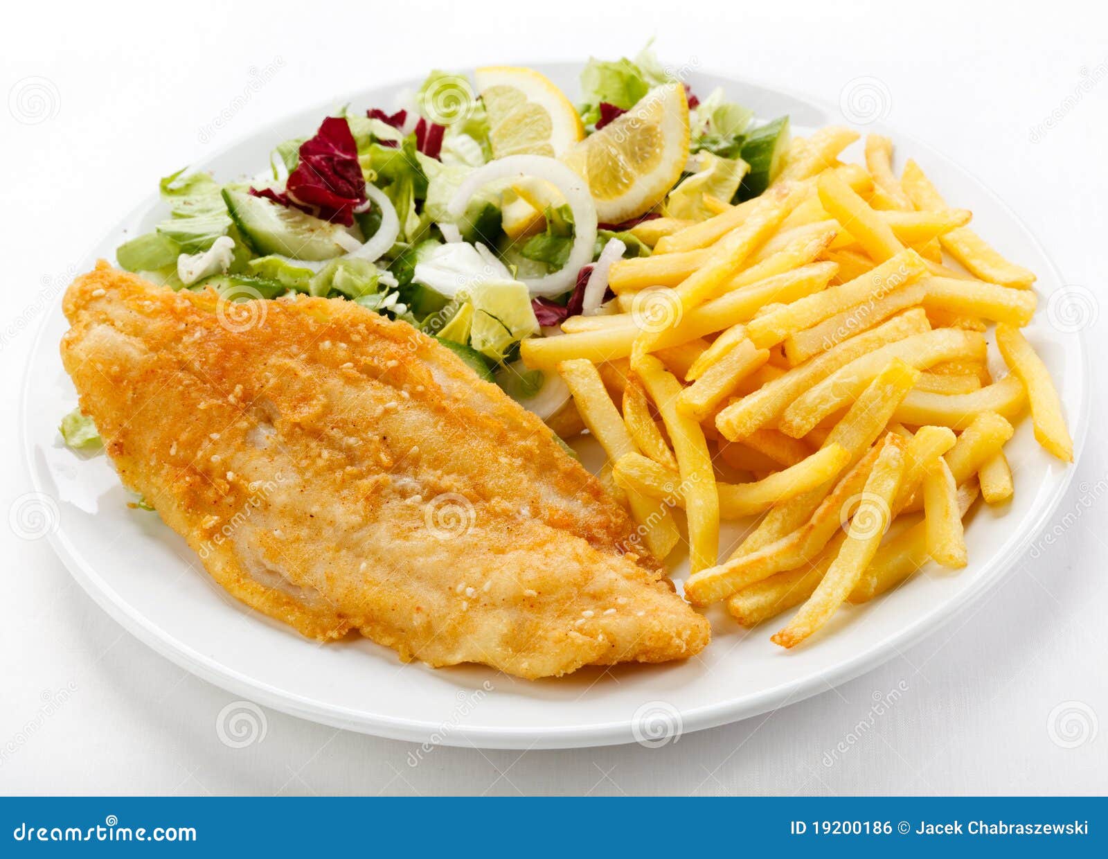 Filete de pescados frito foto de archivo. Imagen de fresco - 19200186