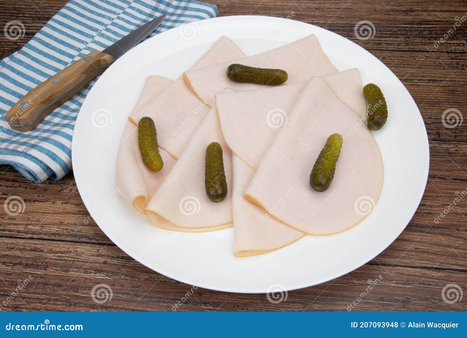Filete De Pollo Cocido En Un Plato Foto de archivo - Imagen de cortes ...