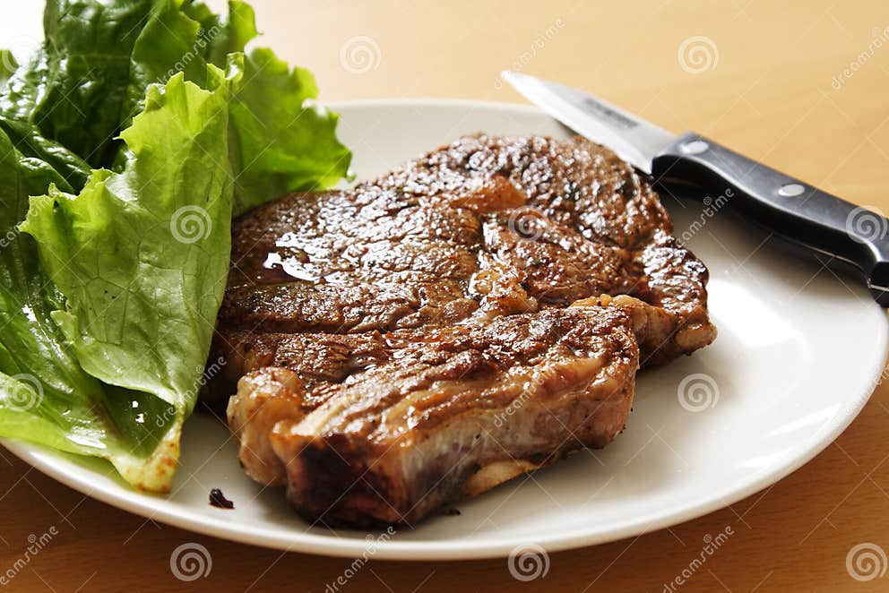 Filete de Ribeye foto de archivo. Imagen de carne, cocina - 1200638