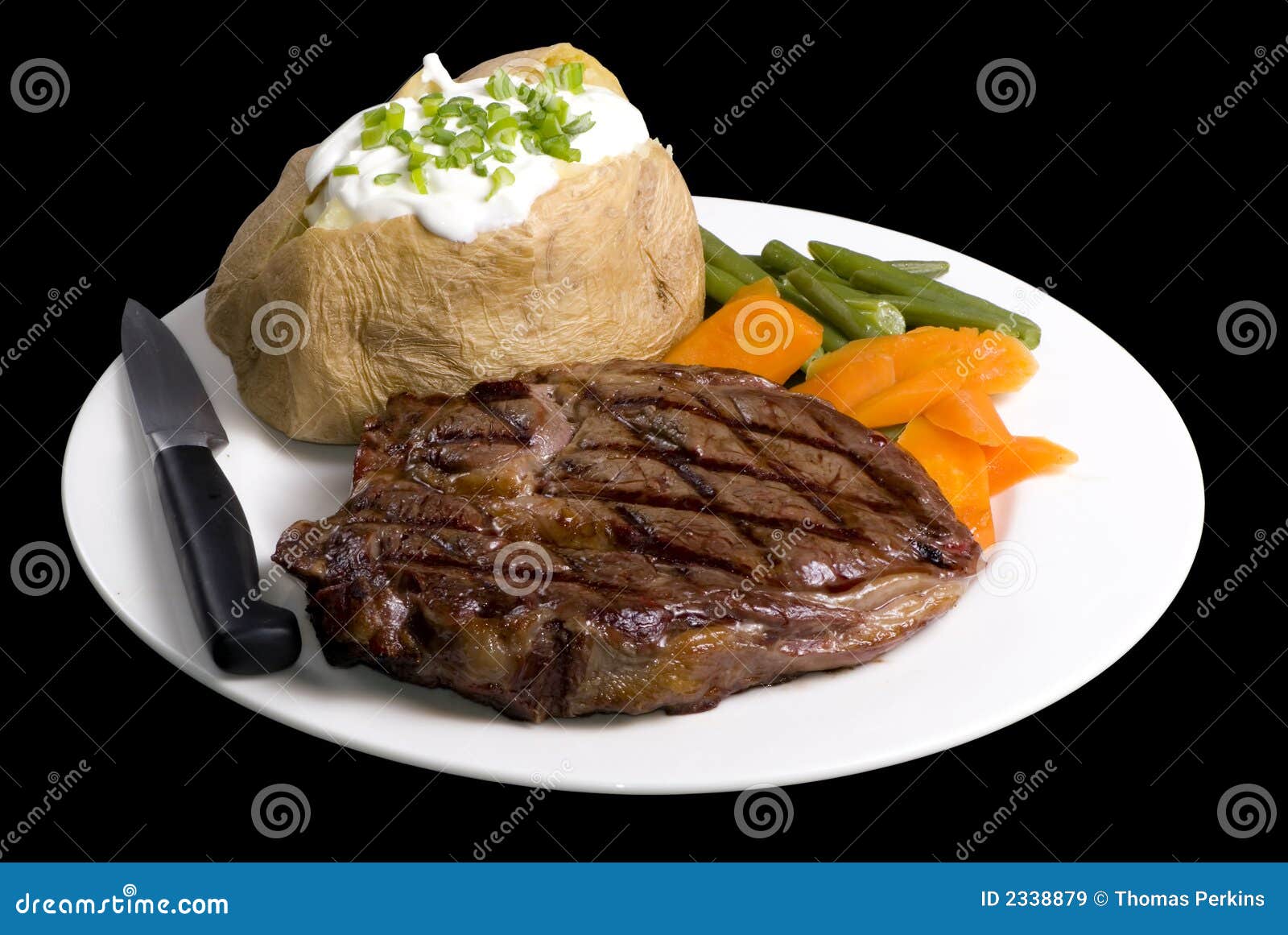 Filete de Ribeye imagen de archivo. Imagen de amargo, curso - 2338879