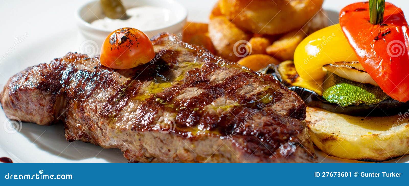 Filete De Solomillo Asado a La Parilla Imagen de archivo - Imagen de ...