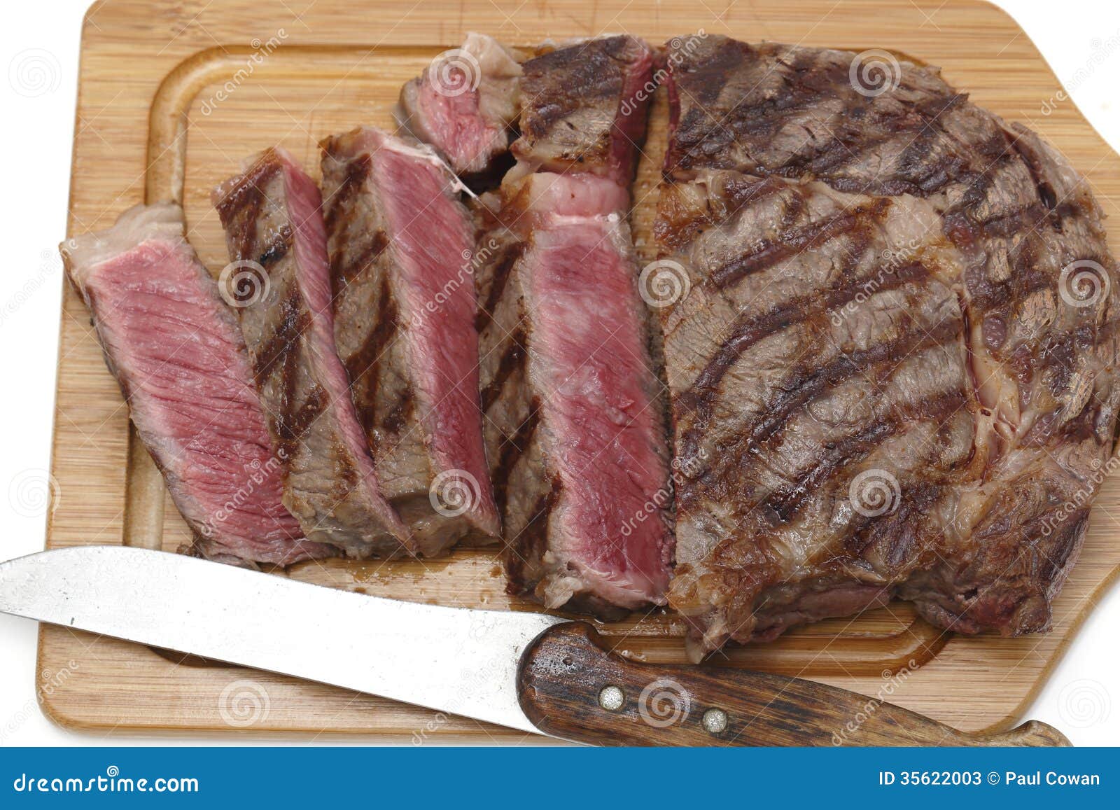 Filete De Wagyu En Una Tajadera Imagen de archivo - Imagen de rebanado ...