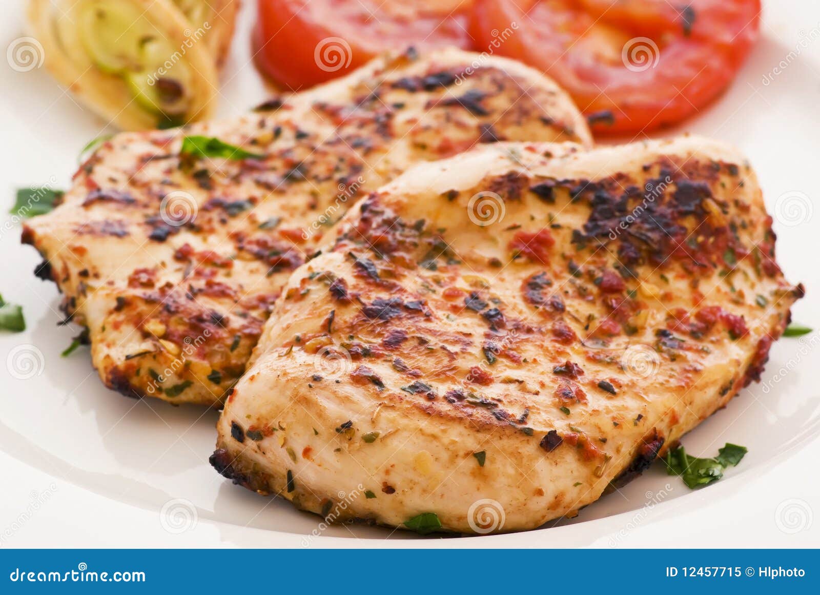 Filete del pollo imagen de archivo. Imagen de media, comida - 12457715