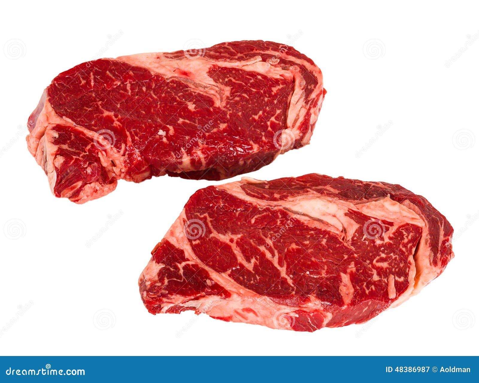 Filetes de Ribeye imagen de archivo. Imagen de alimento - 48386987
