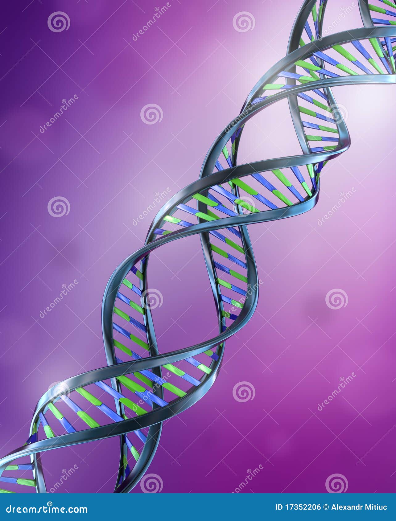 Fili Del DNA - Elica Doppia Illustrazione di Stock - Illustrazione di ...