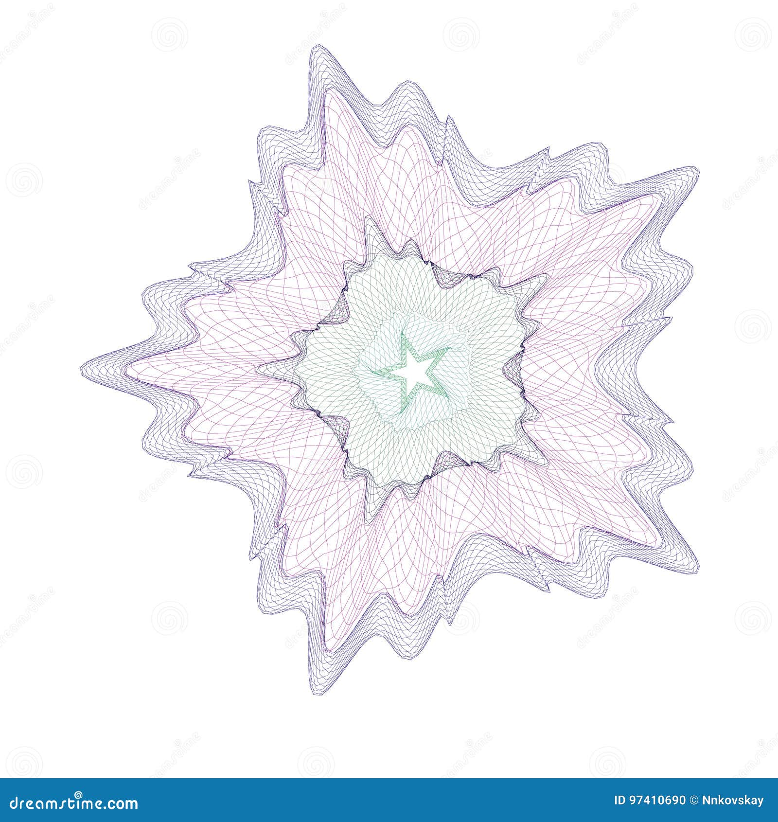 Filigrane, Certificat, Diplôme, Illustration de Vecteur - Illustration ...