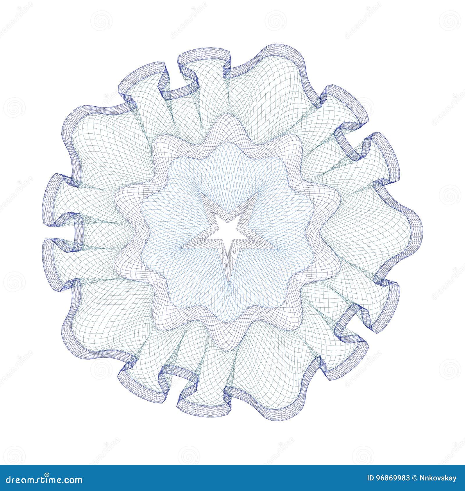 Filigrane Pour Le Certificat Illustration de Vecteur - Illustration du ...