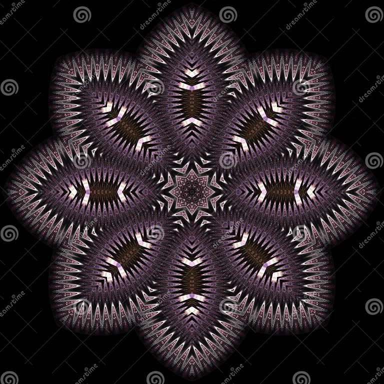 Filigree star flower stock illustration. Illustration of graphics - 6194564