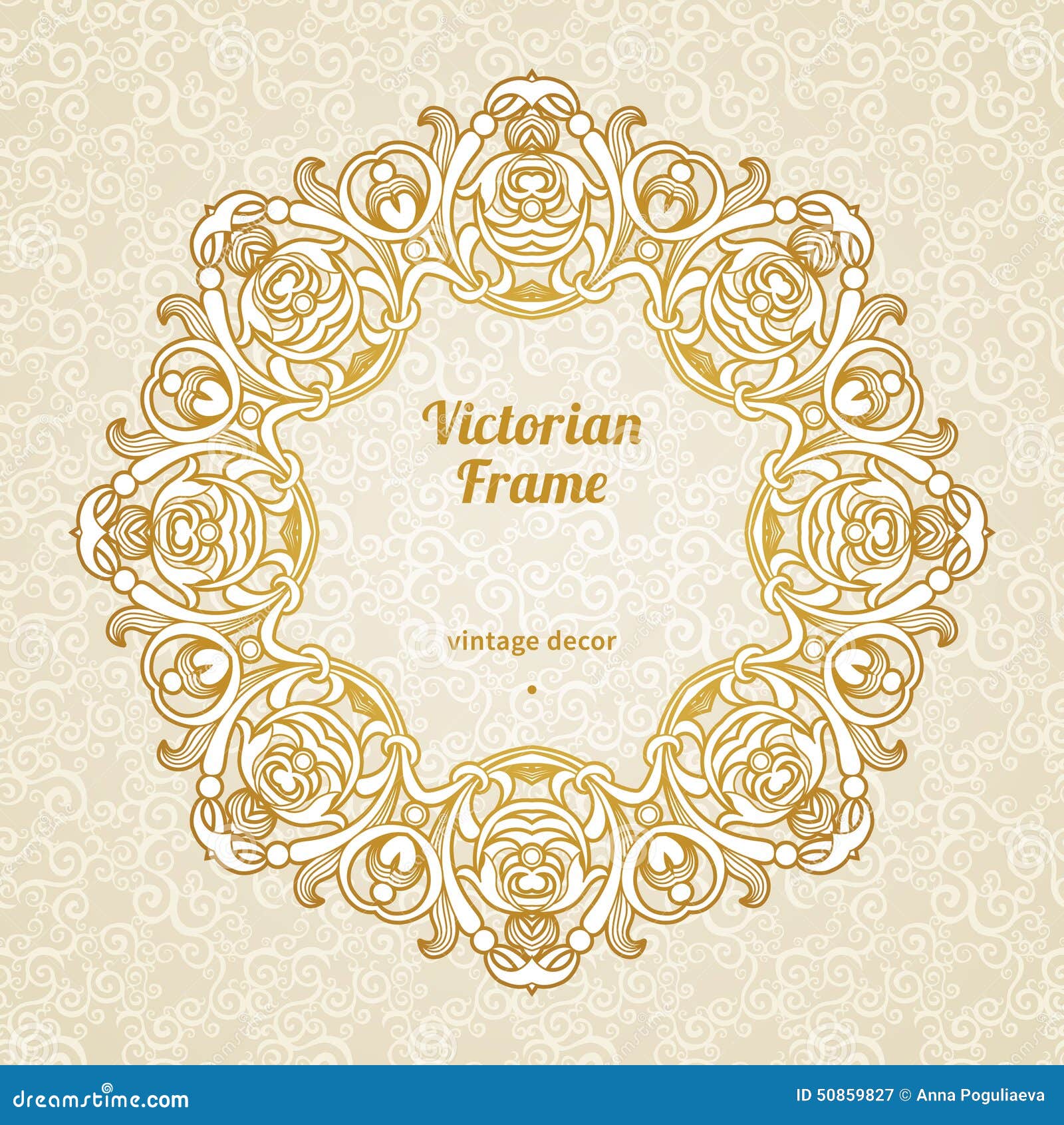 Filigree Vector Frame in Victorian Style. Stock Vector - Illustration ... Filigree Vector Frame in Victorian Style. Stock Vector - Illustration ...