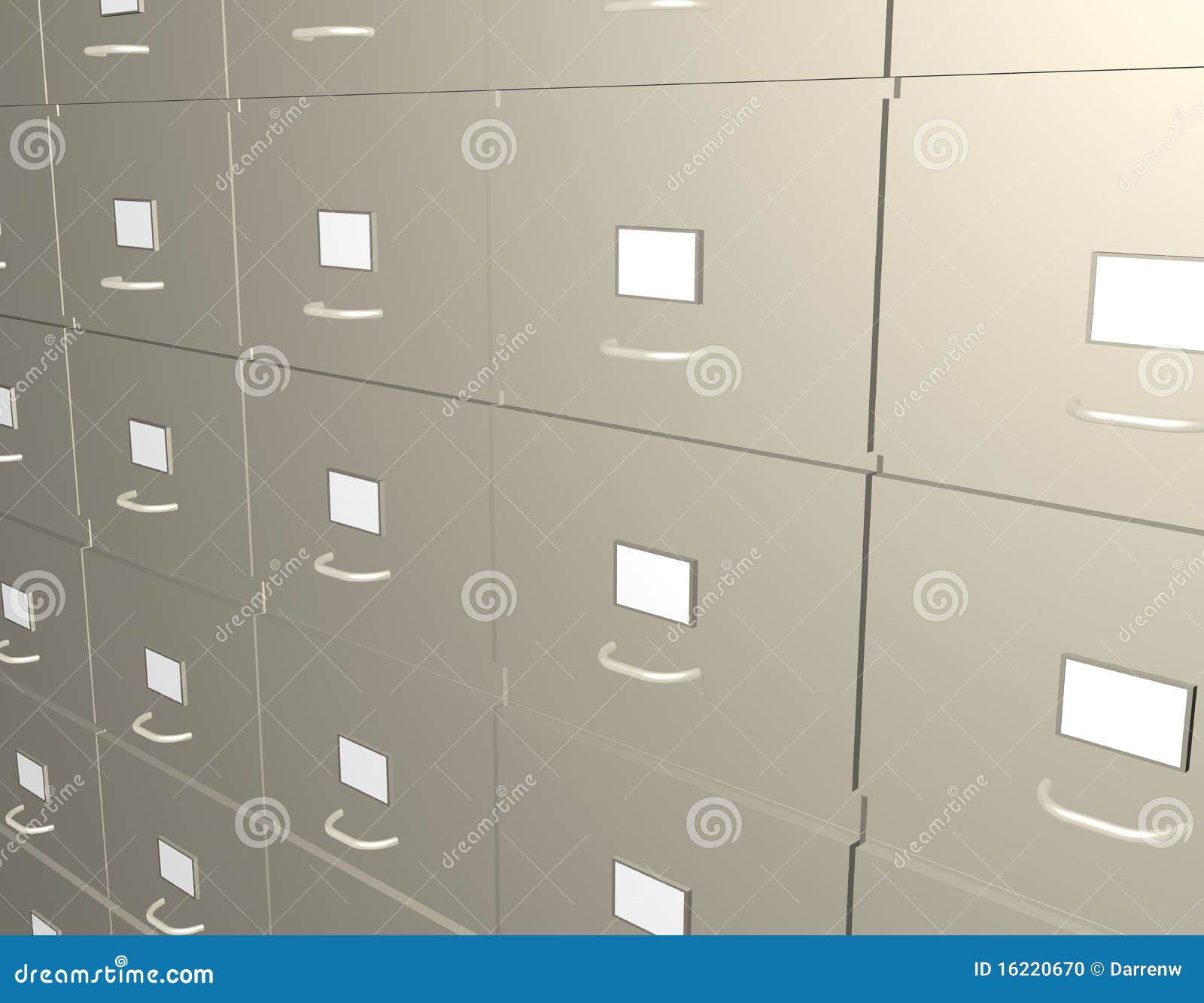 Filing stock illustration. Illustration of storage, close - 16220670