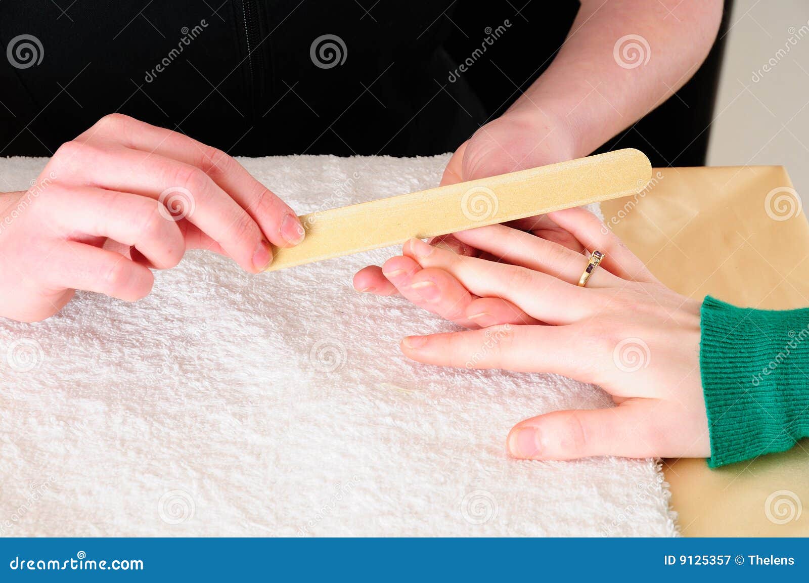 Filing stock image. Image of polish, work, hands, female - 9125357