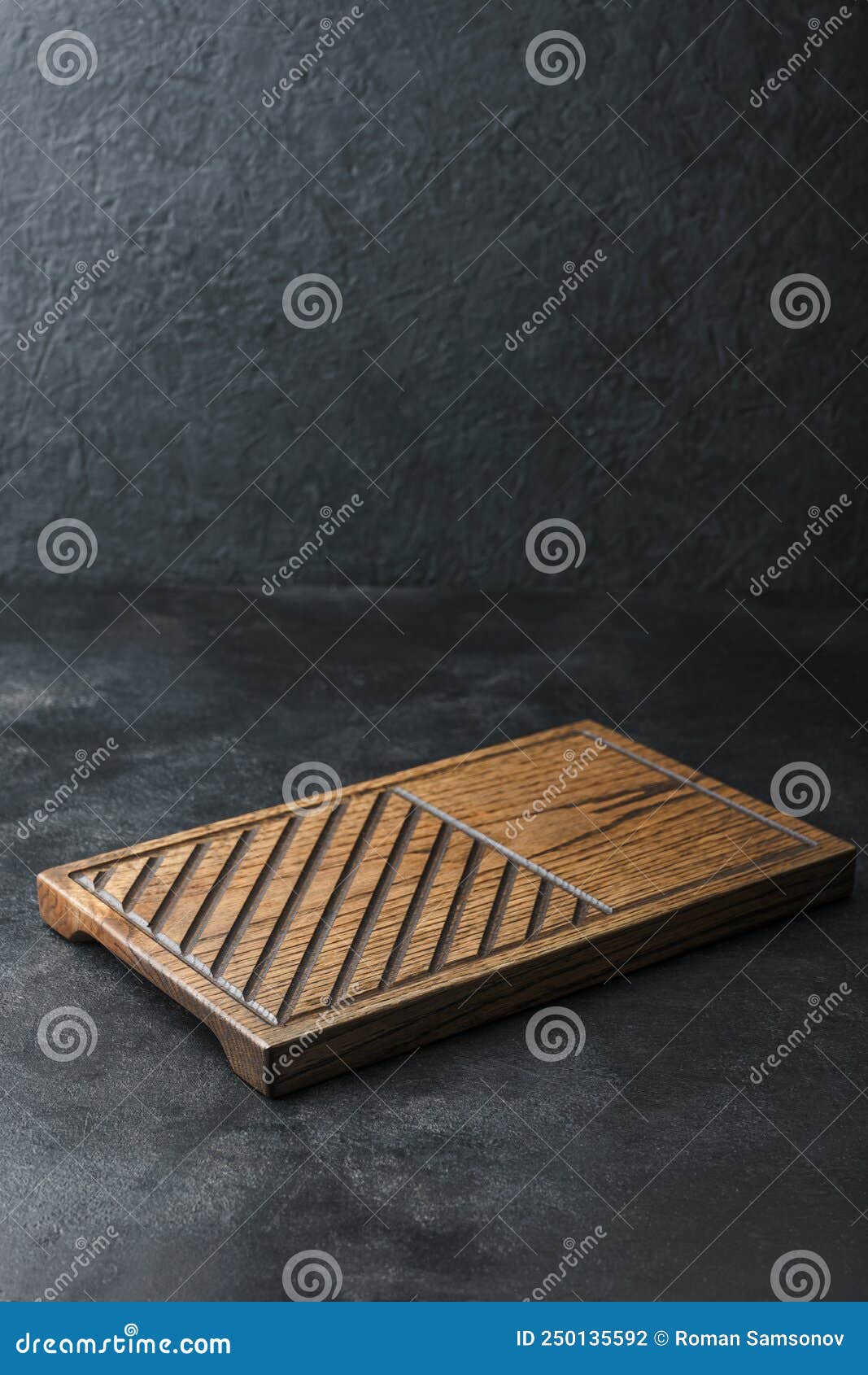 A Filing Board on a Black Concrete Table is a Copy Space Stock Photo ...