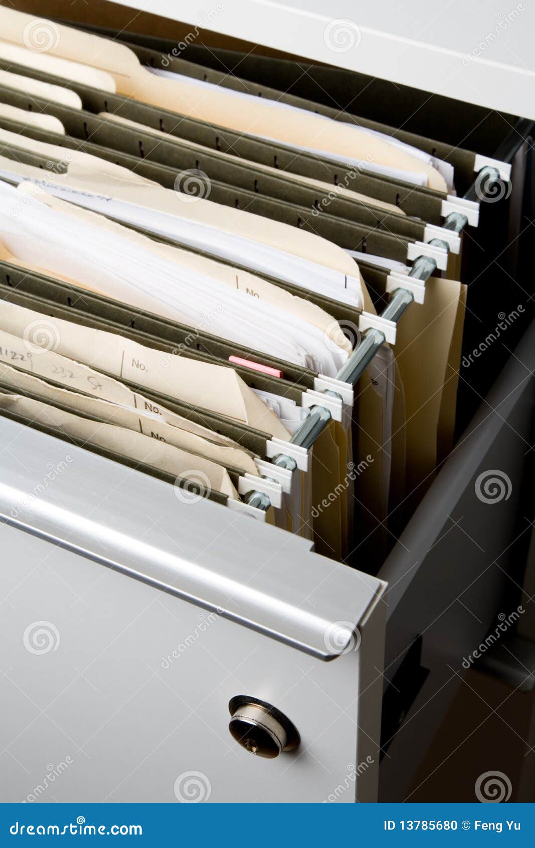 Filing Cabinet stock photo. Image of cabinet, file, folder - 13785680