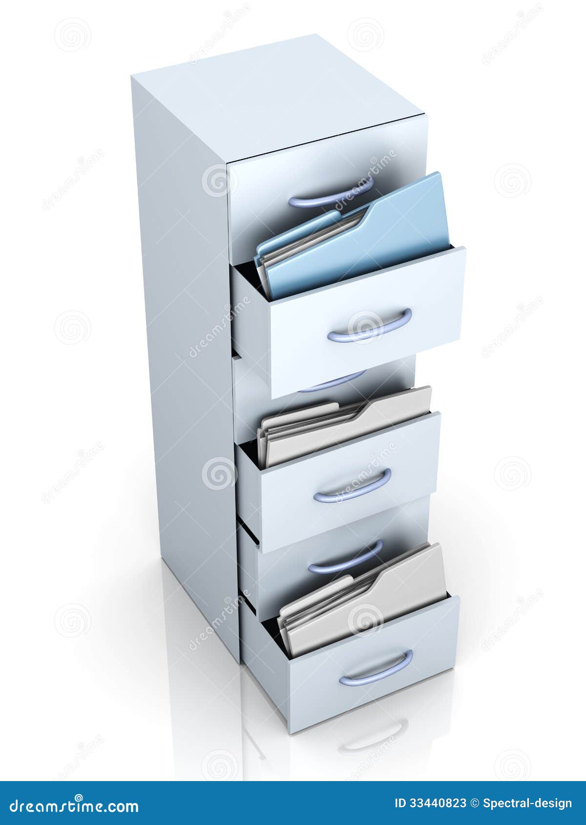 Filing Cabinet stock illustration. Illustration of business - 33440823