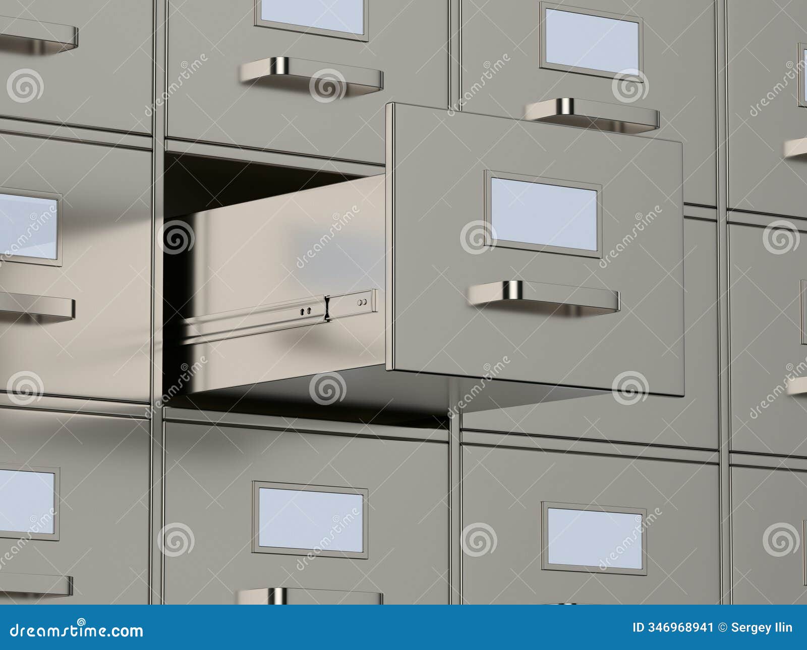 Filing Cabinet Illustration | CartoonDealer.com #109957443