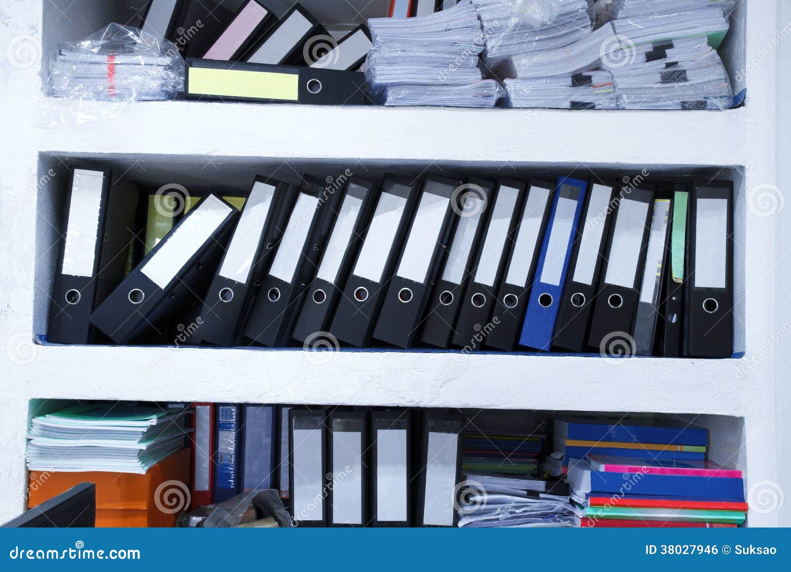 Filing cabinets stock photo. Image of documents, folders - 38027946