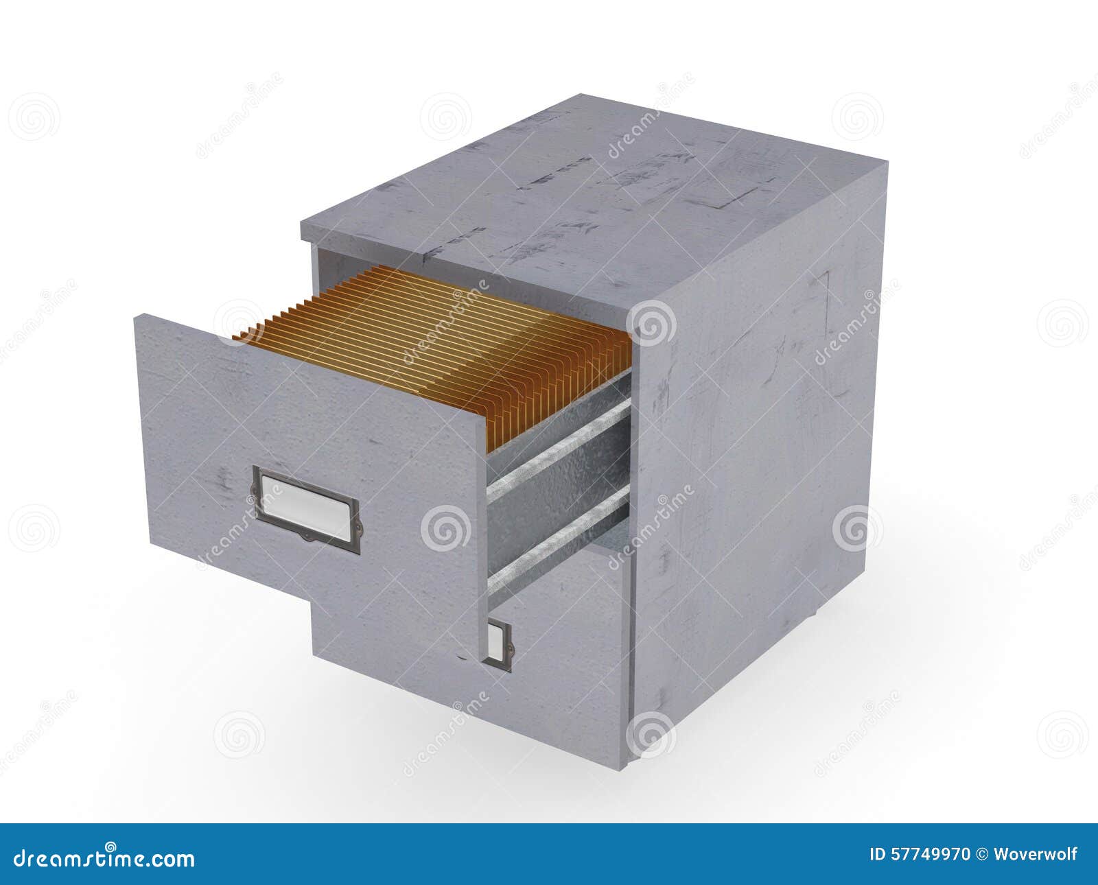 Filing Cabinets stock illustration. Illustration of isolated - 57749970