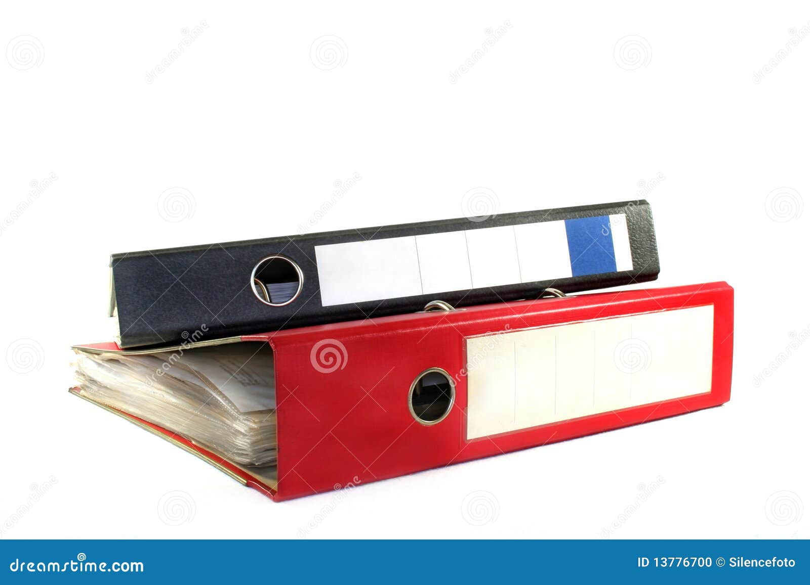 Filing folder stock photo. Image of invoices, staplers - 13776700