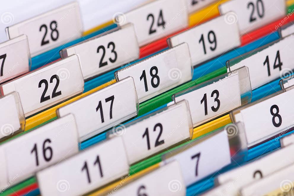 Filing numbers stock image. Image of file, case, notes - 18306637