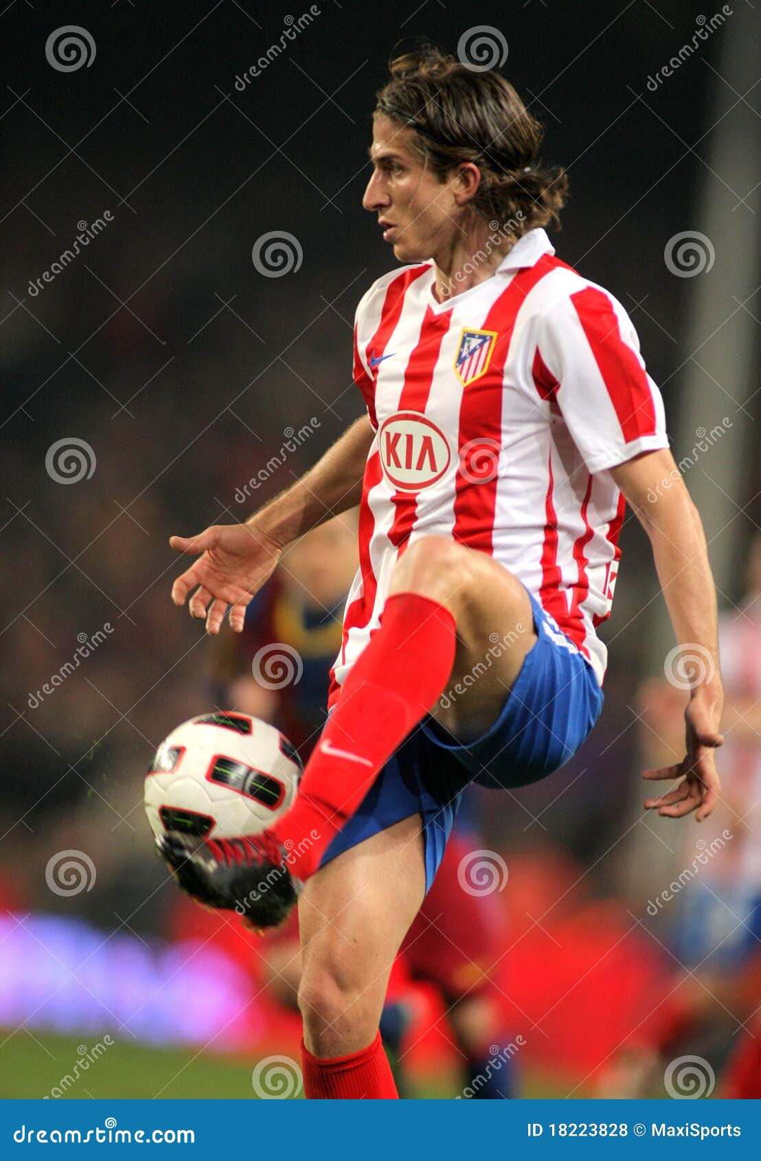 Filipe Luis Kasmirski of Atletico Madrid Editorial Stock Photo - Image ...