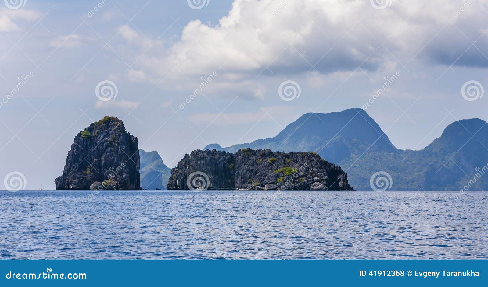 Filipinas, ilha de Palawan foto de stock. Imagem de céu - 41912368