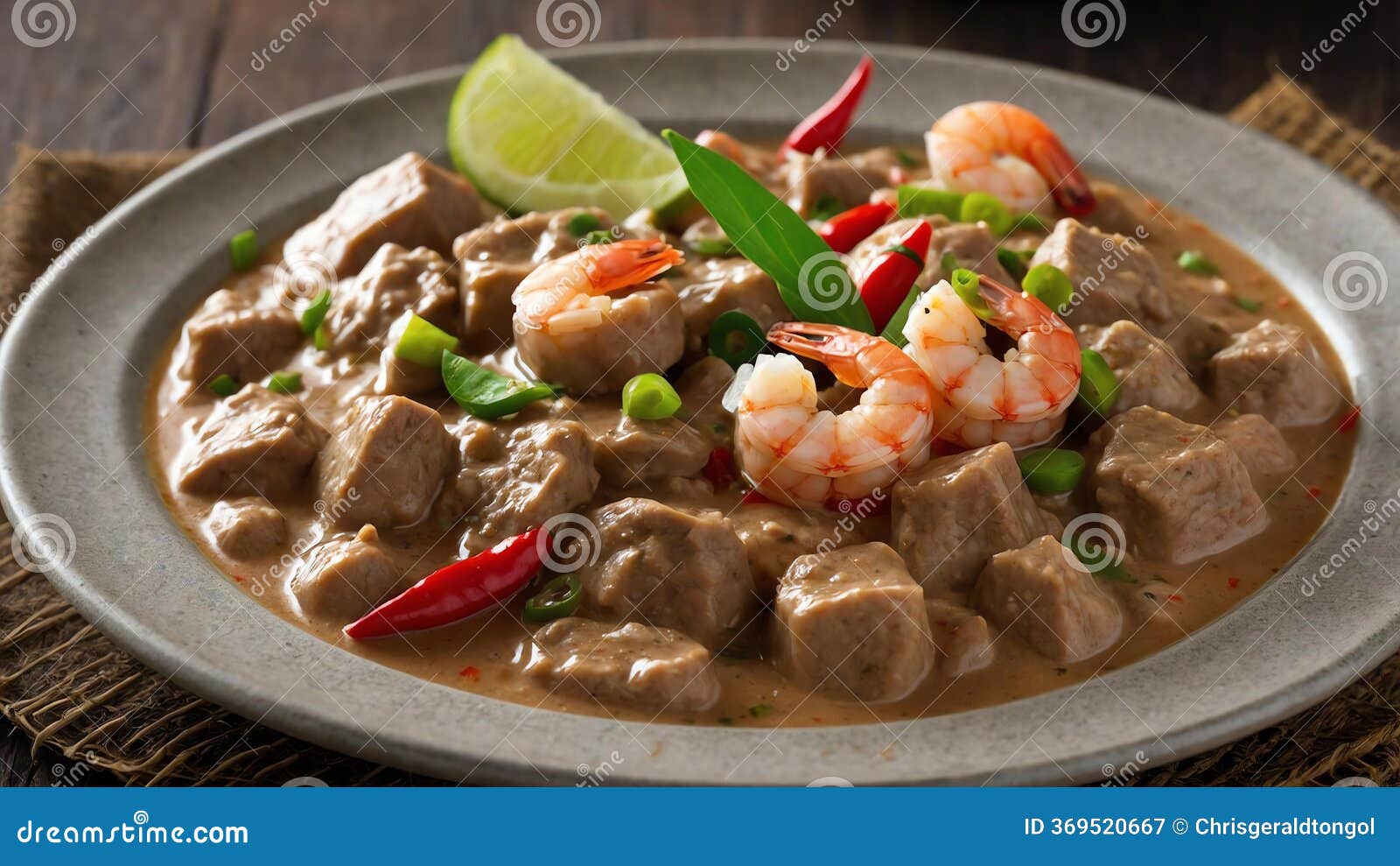 The Filipino Dish Bicol Express Doesnt Have A D Ai Generated Royalty ...