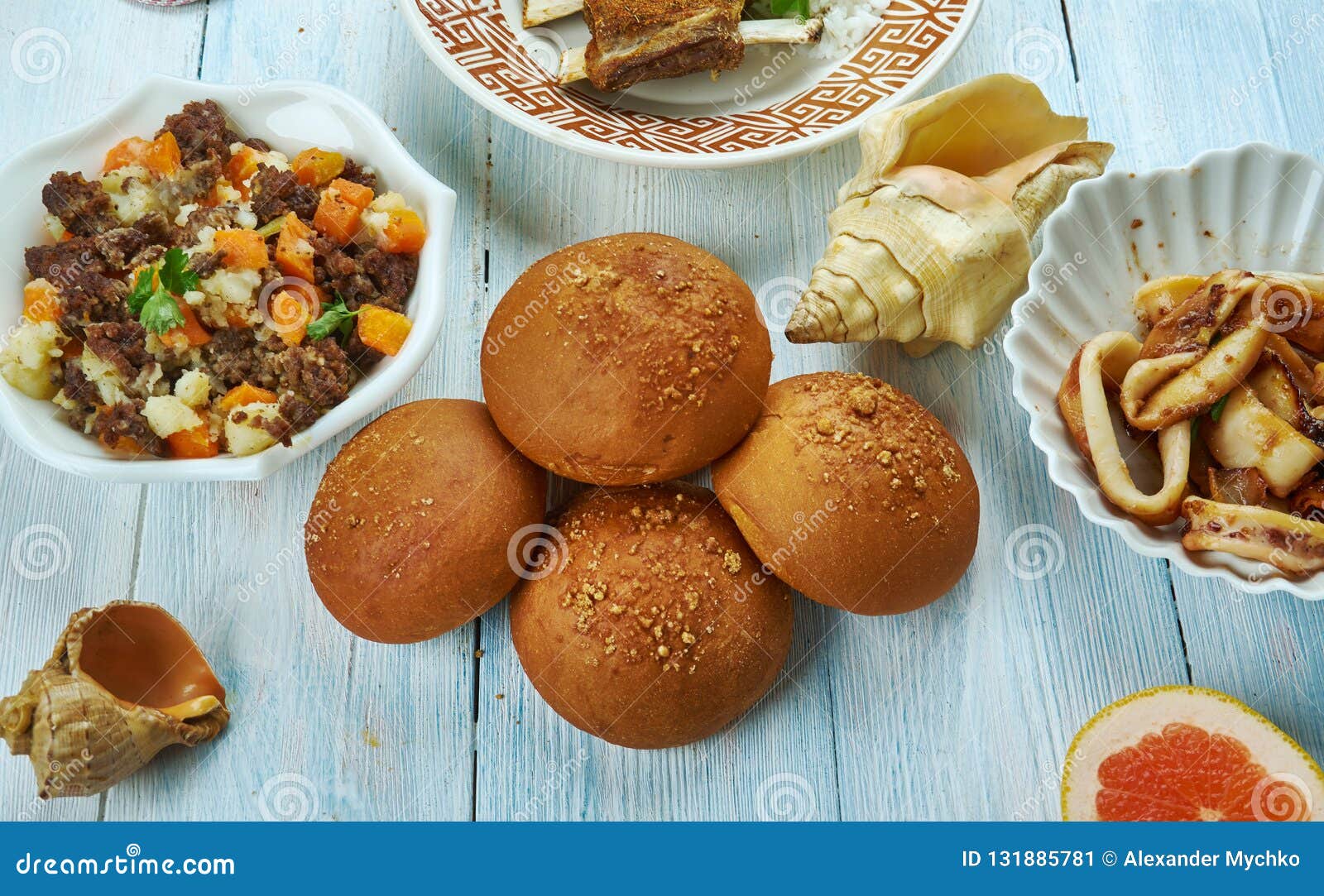 Filipino Pandesal imagen de archivo. Imagen de rodillo - 131885781