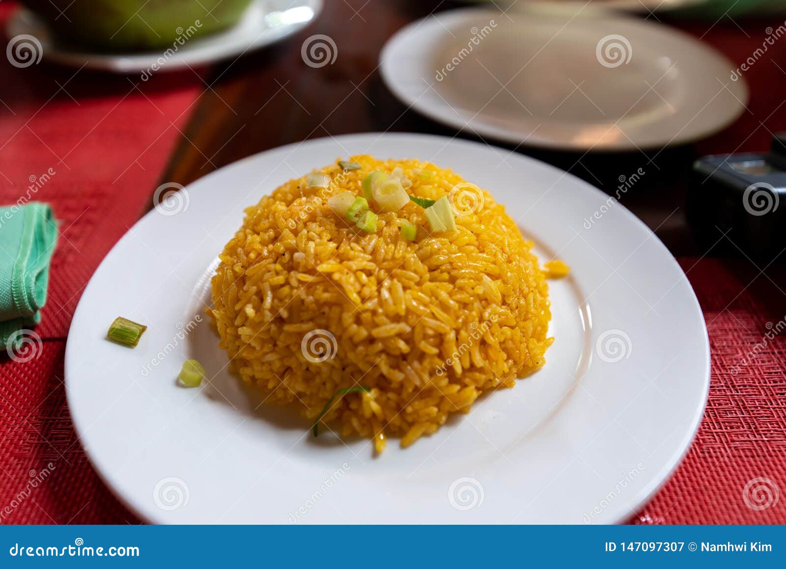 Filipino style java rice stock image. Image of philippines - 147097307