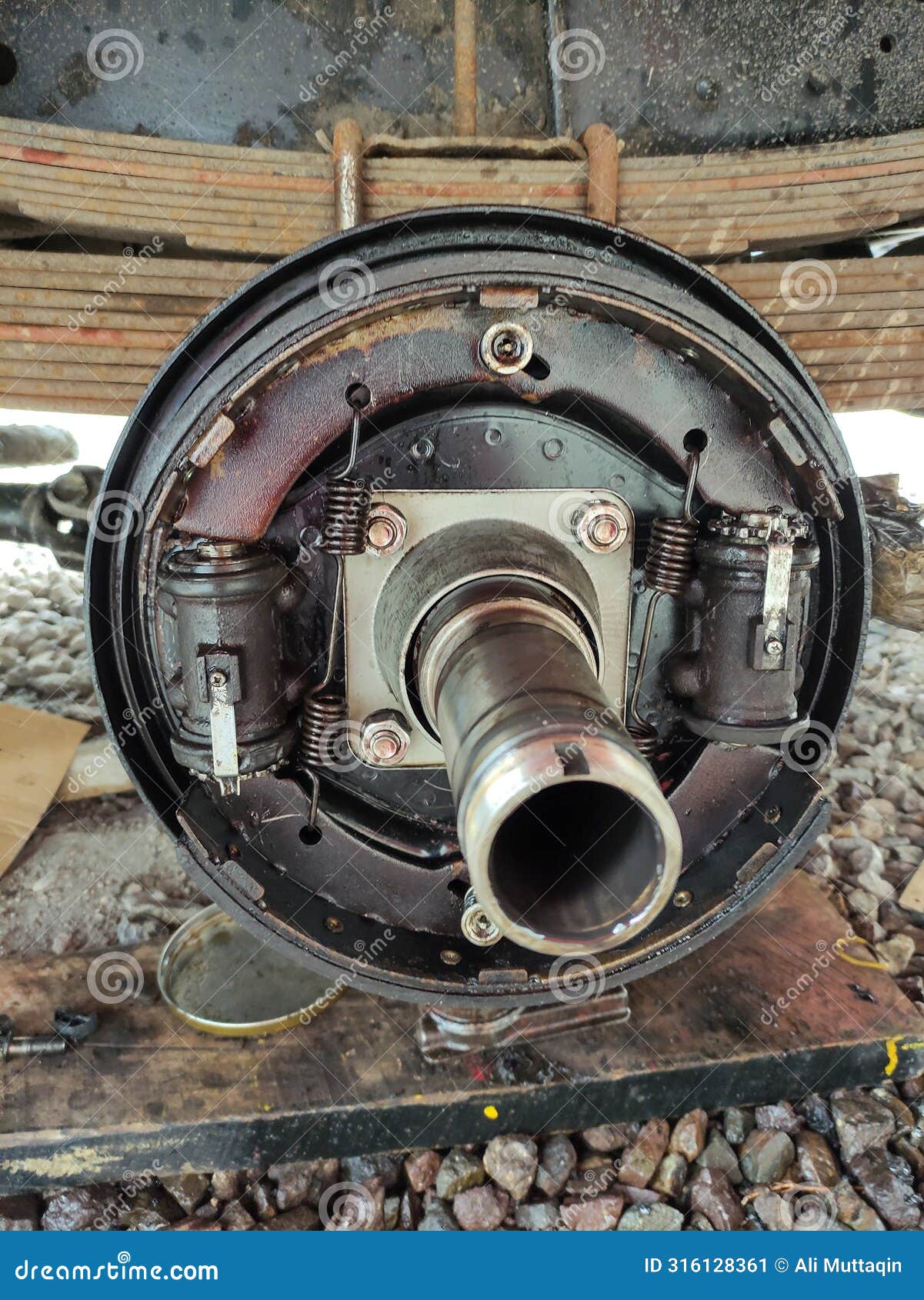 Truck Axle Pile Royalty-Free Stock Image | CartoonDealer.com #203109586