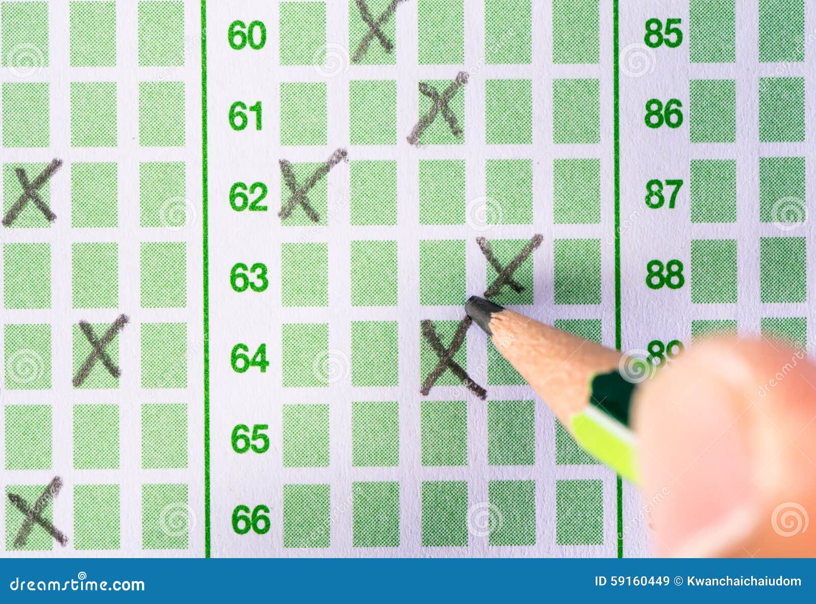 Fill Cross on Answer Sheet. Stock Image - Image of education, document ... Fill Cross on Answer Sheet. Stock Image - Image of education, document ...