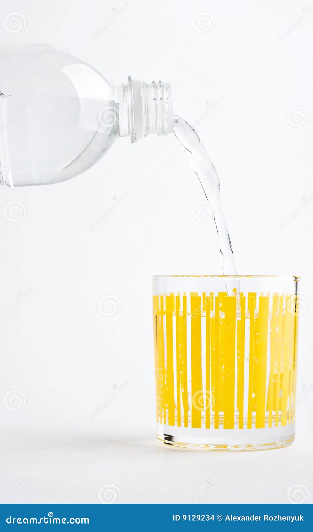 Fill Glass of Mineral Water Stock Photo - Image of phial, freshwater ...