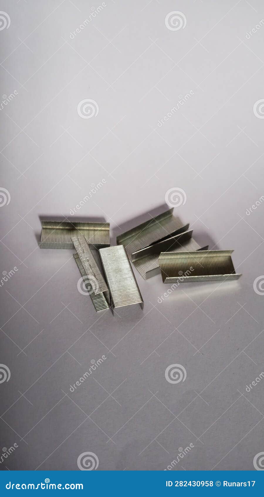 Fill Staples Made of Iron and Metal Stock Photo - Image of metal, iron ...