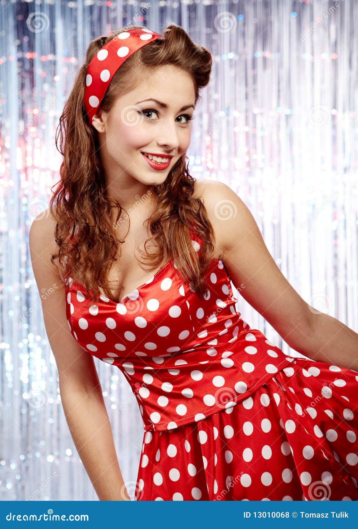 Fille Assez Sexy De Broche Vers Le Haut Photo Stock Image Du
