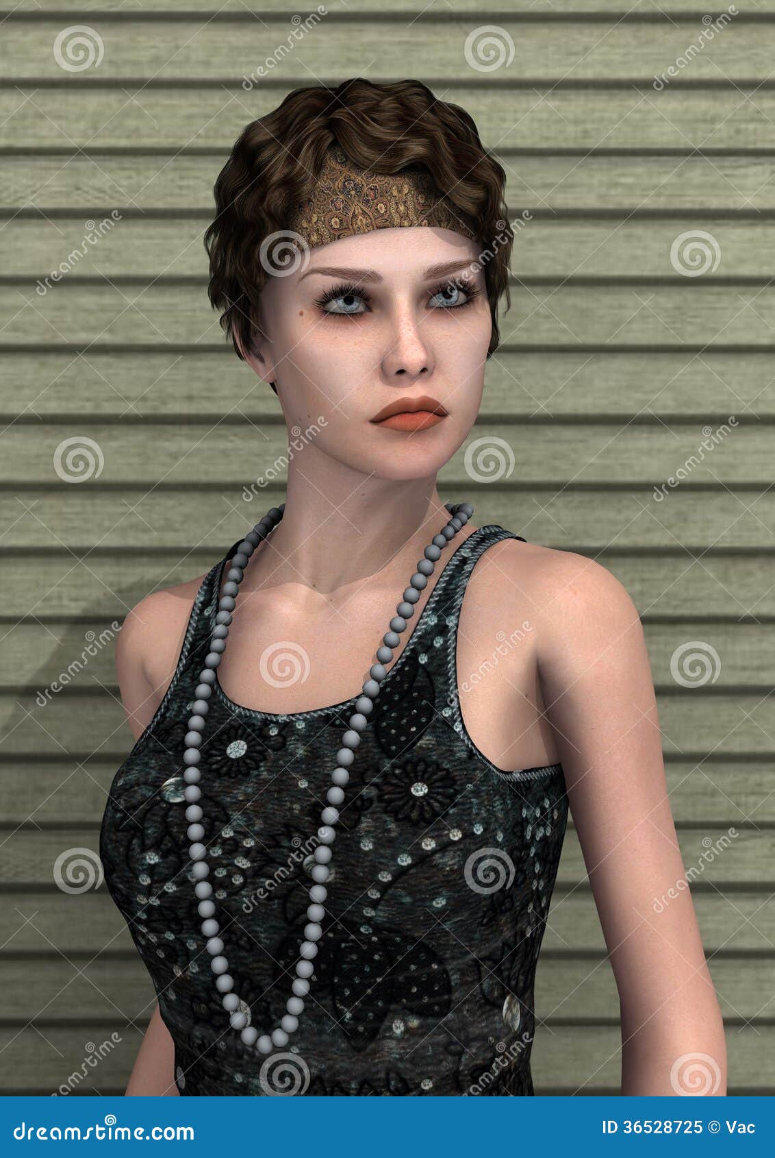 Fille de vintage illustration stock. Illustration du caucasien - 36528725