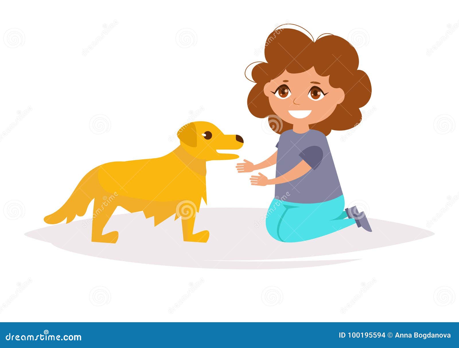 Labrador Cartoon Stock Illustrations, Vecteurs, & Clipart – (3,731 ...