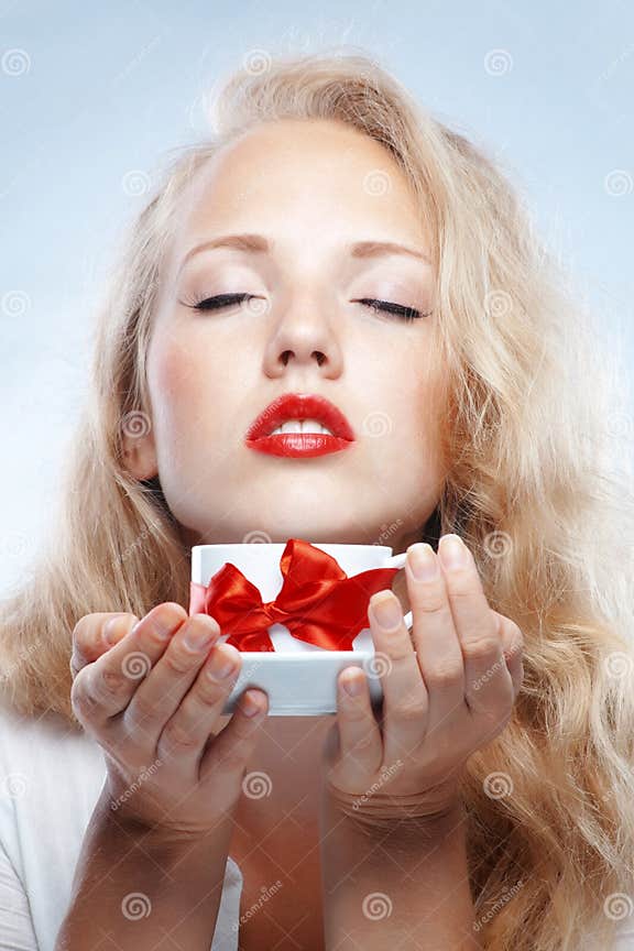 Fille Pin Vers Le Haut Photo Stock Image Du Lustré Effectuez 10464282