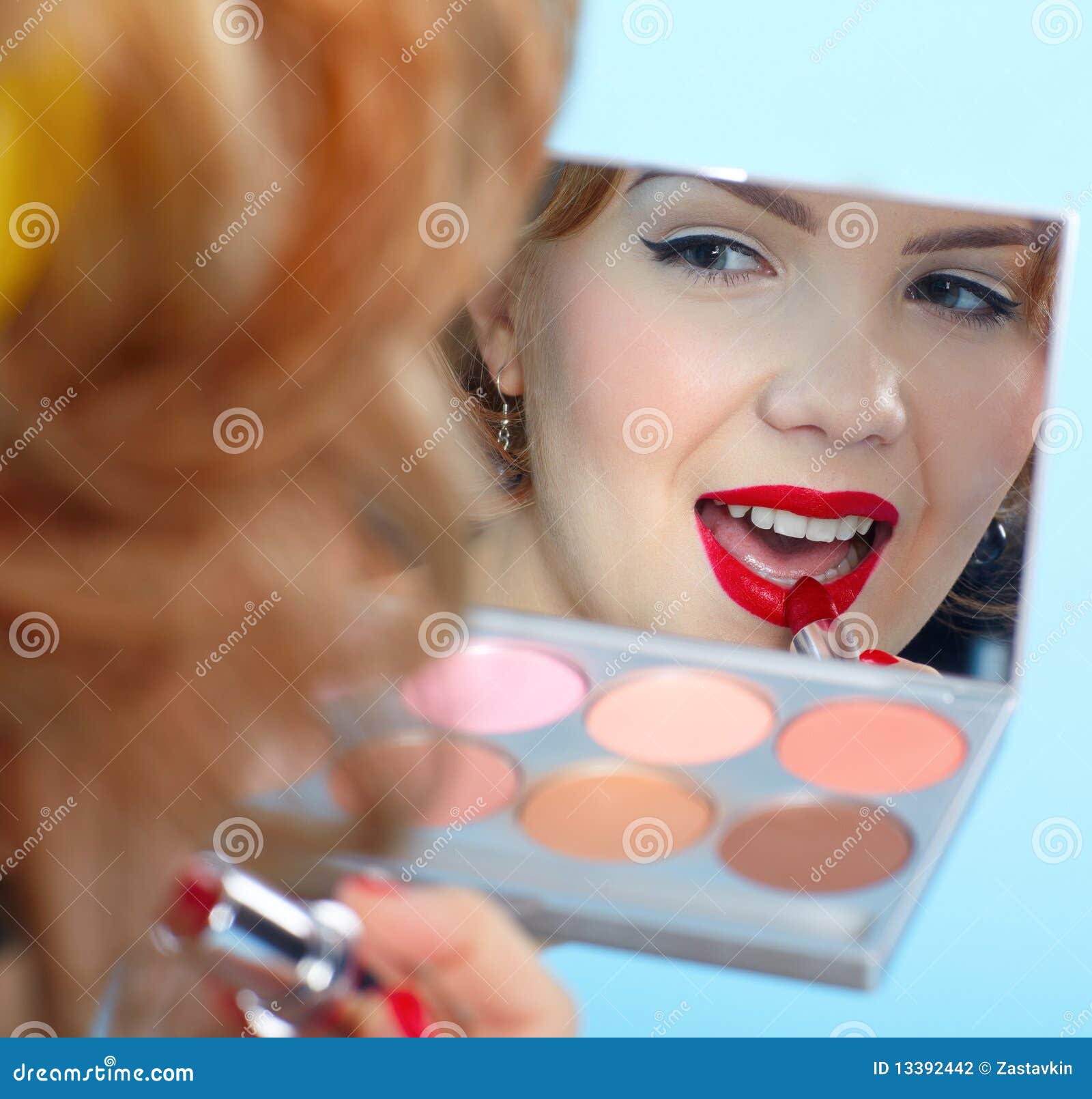 Fille Pin Vers Le Haut Photo Stock Image Du Visage Mignon 13392442