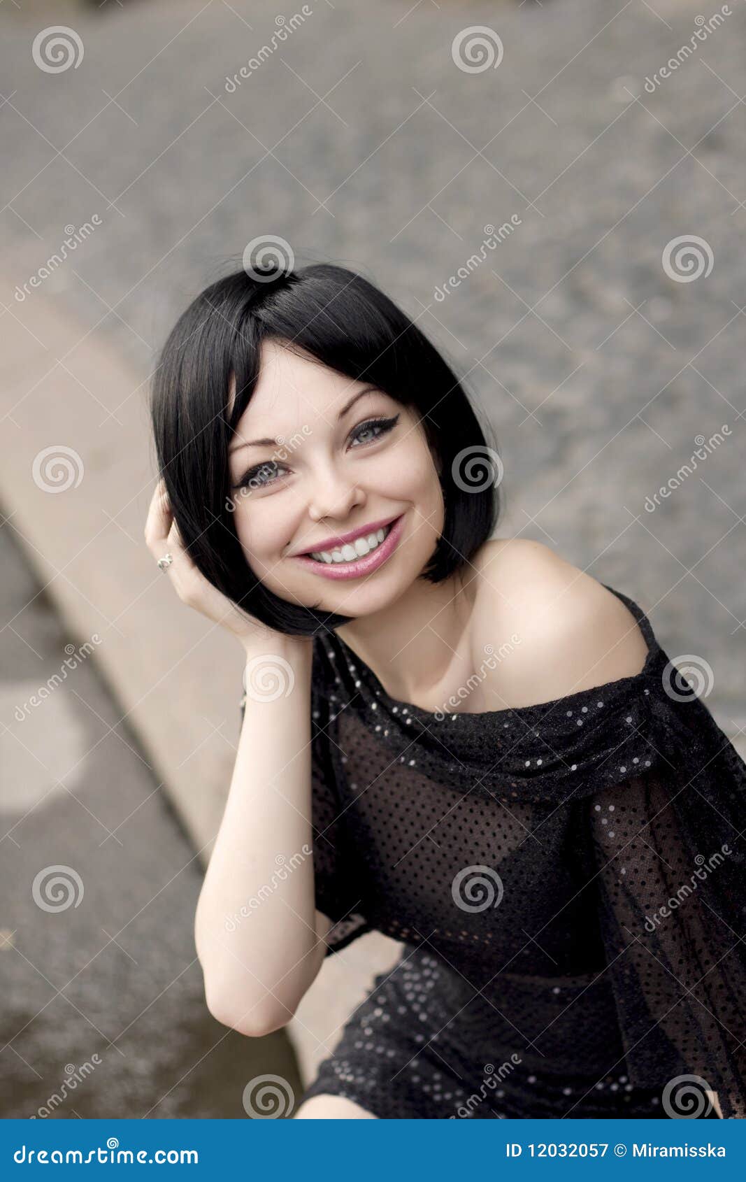 Fille Pin Vers Le Haut Luxueuse Image Stock Image Du Dame Caucasien