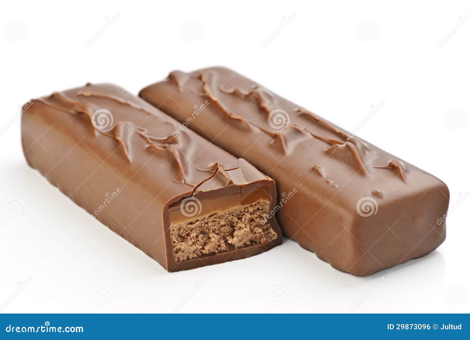 Filled bars of chocolate stock photo. Image of brown - 29873096