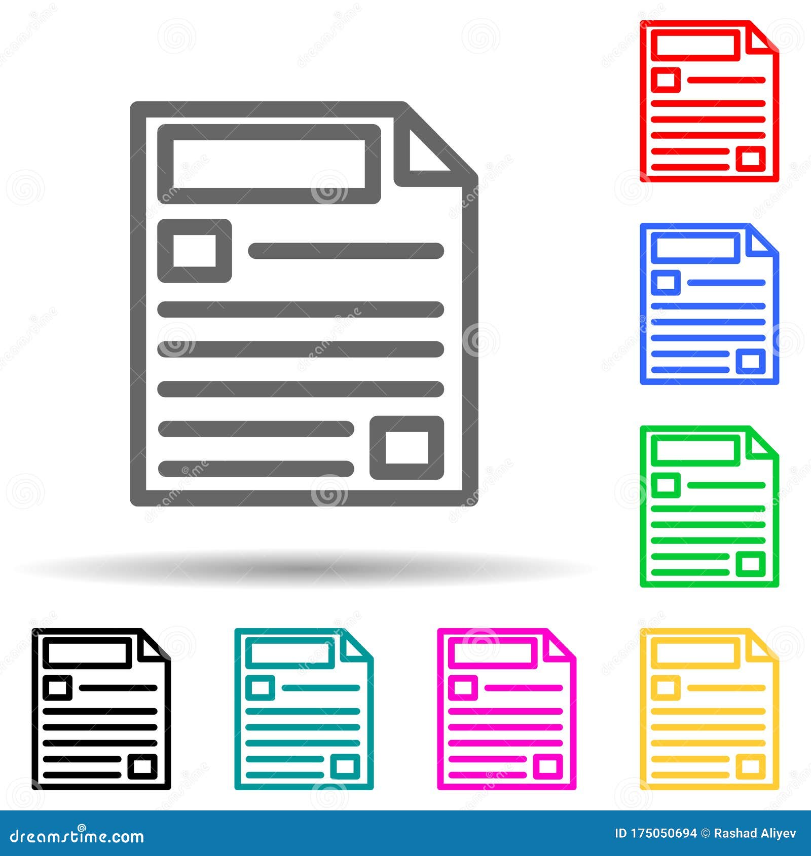 Filled-in Form Icon. Element of Simple Icon for Websites, Web Design ...